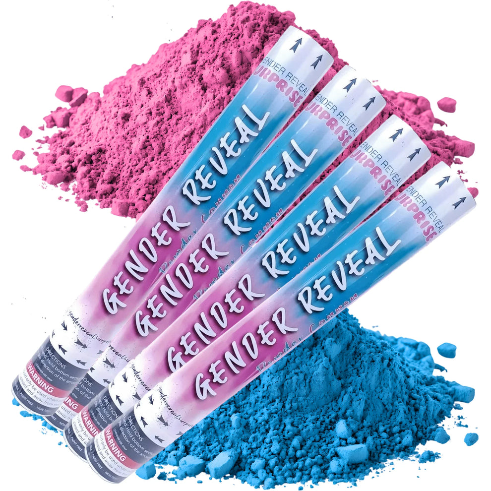 Gender Reveal Powder Cannon Bundle – Perth Gender Reveals